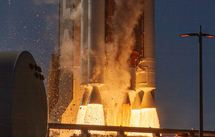 Northrop Grumman GEM 63 Solid Rocket Boosters Help Successfully Launch ...